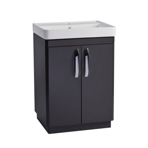 Tavistock Compass 600mm Freestanding Vanity Unit & Ceramic Basin ...