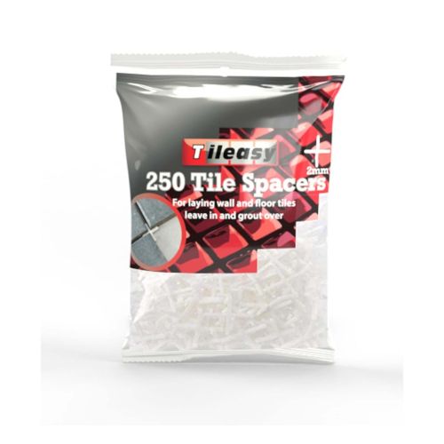 2mm Tile Spacers - Bag of 250 | Easy Bathrooms