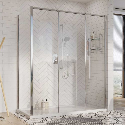 Sana Shower Side Panel - 900mm | Glass Shower Screen