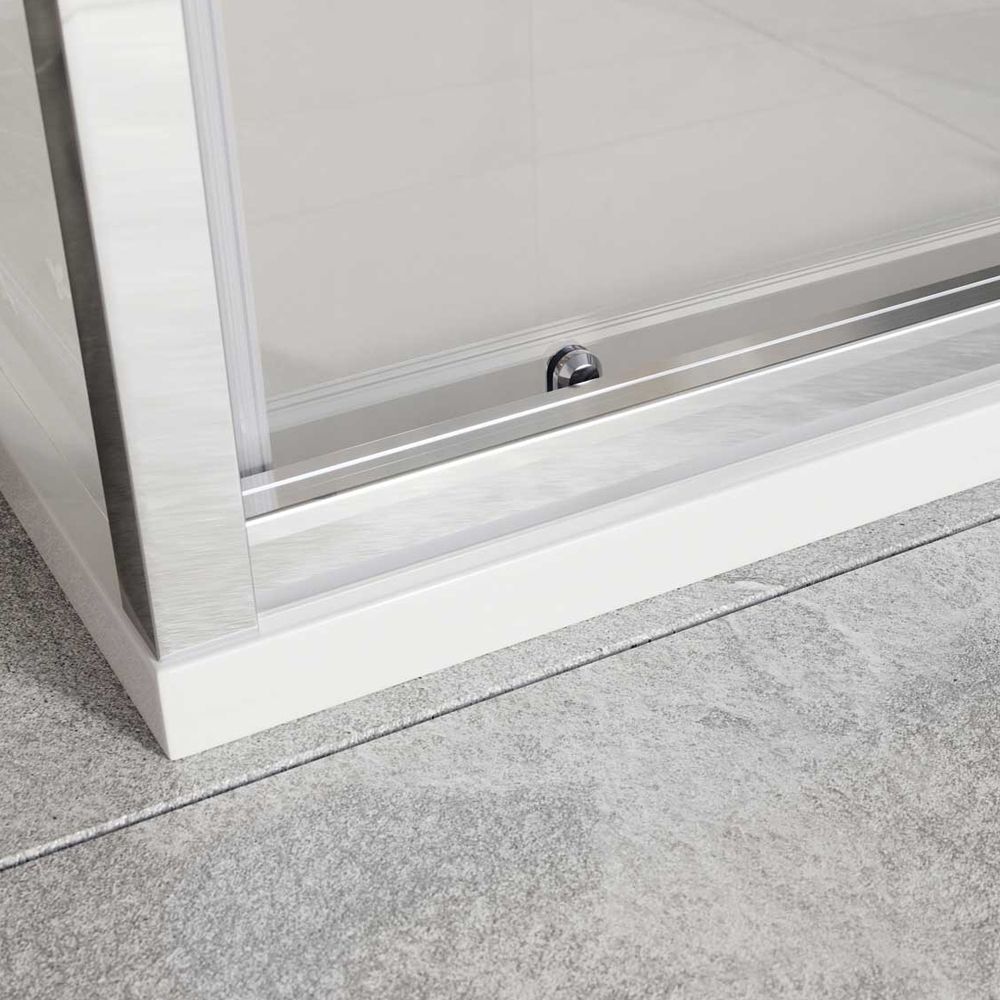 Fabio Sliding Shower Door - 1000mm | Glass Sliding Shower Door