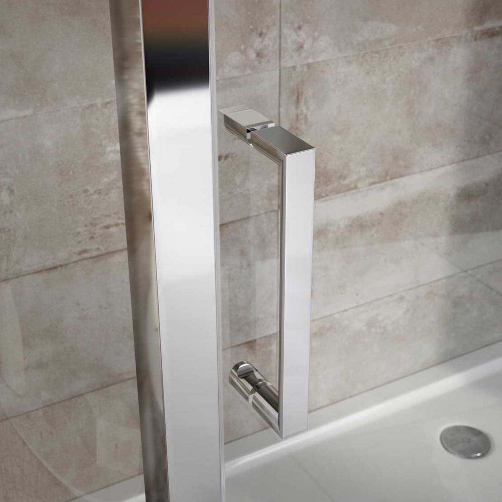 Fabio Sliding Shower Door - 1000mm | Glass Sliding Shower Door