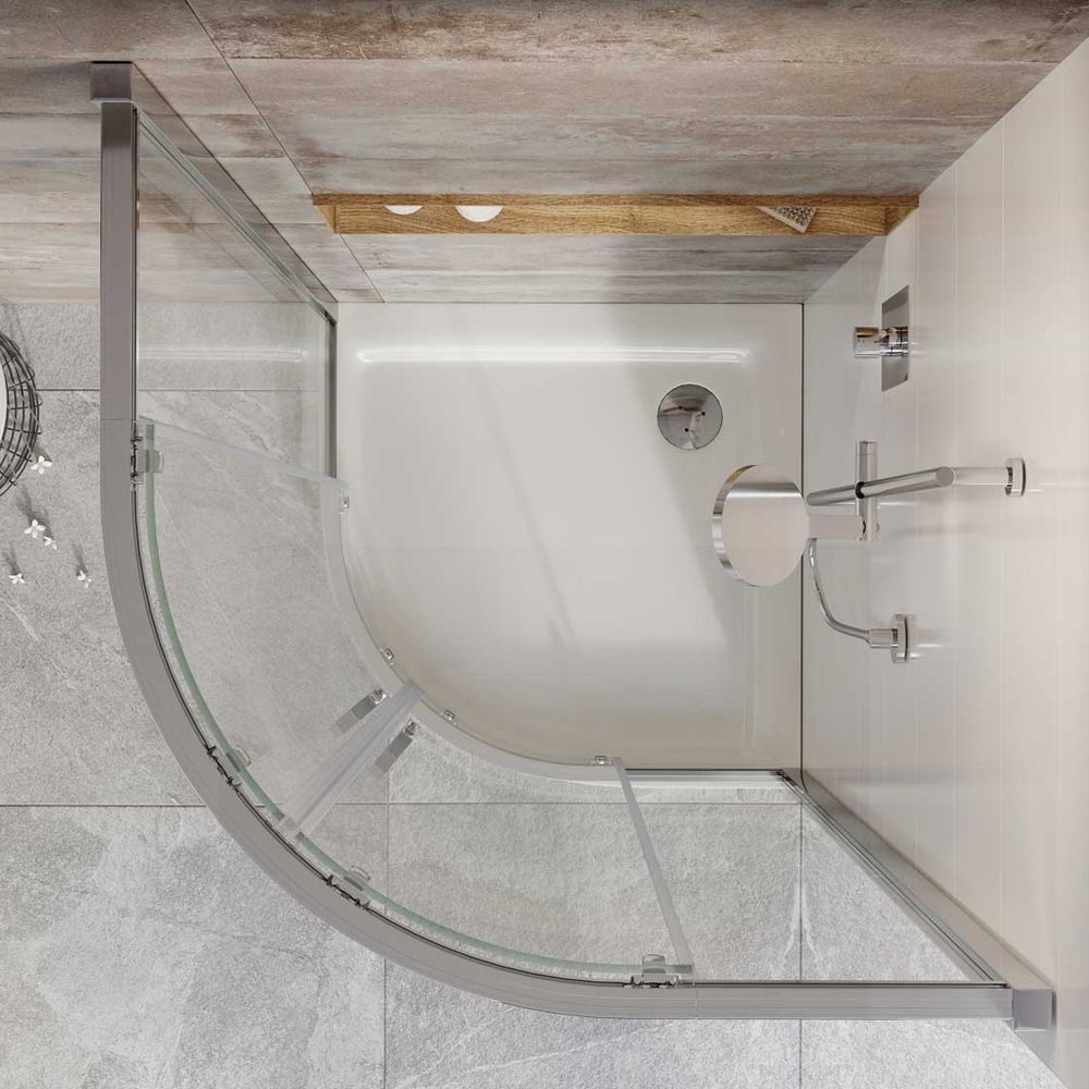 Fabio Single Sliding Door Quadrant Enclosure - 1000x900mm| Quadrant ...