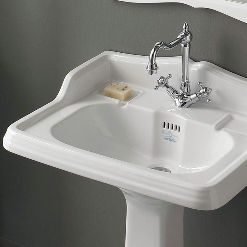 Easy Bathrooms Alaric Traditional Basin & Full Pedestal | Pedestal Sink