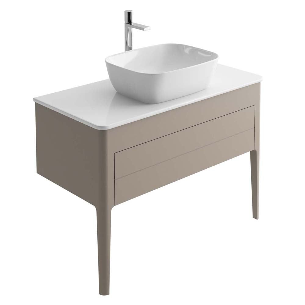 Stonehouse Modern 1000mm French Grey Vanity Unit | Bathroom Vanity Units