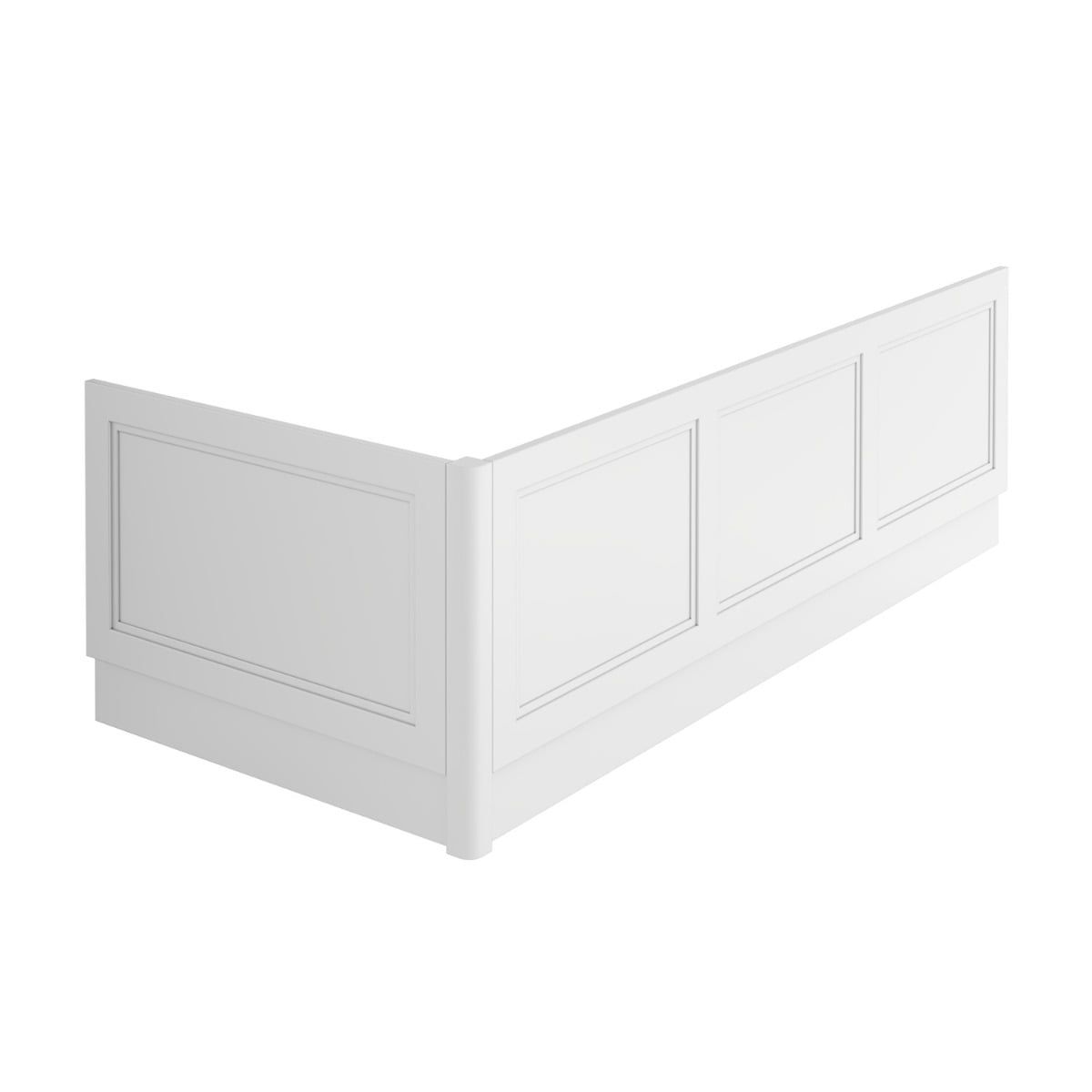 Traditional Matt White Front Bath Panel – 1800mm | White Bath Panel
