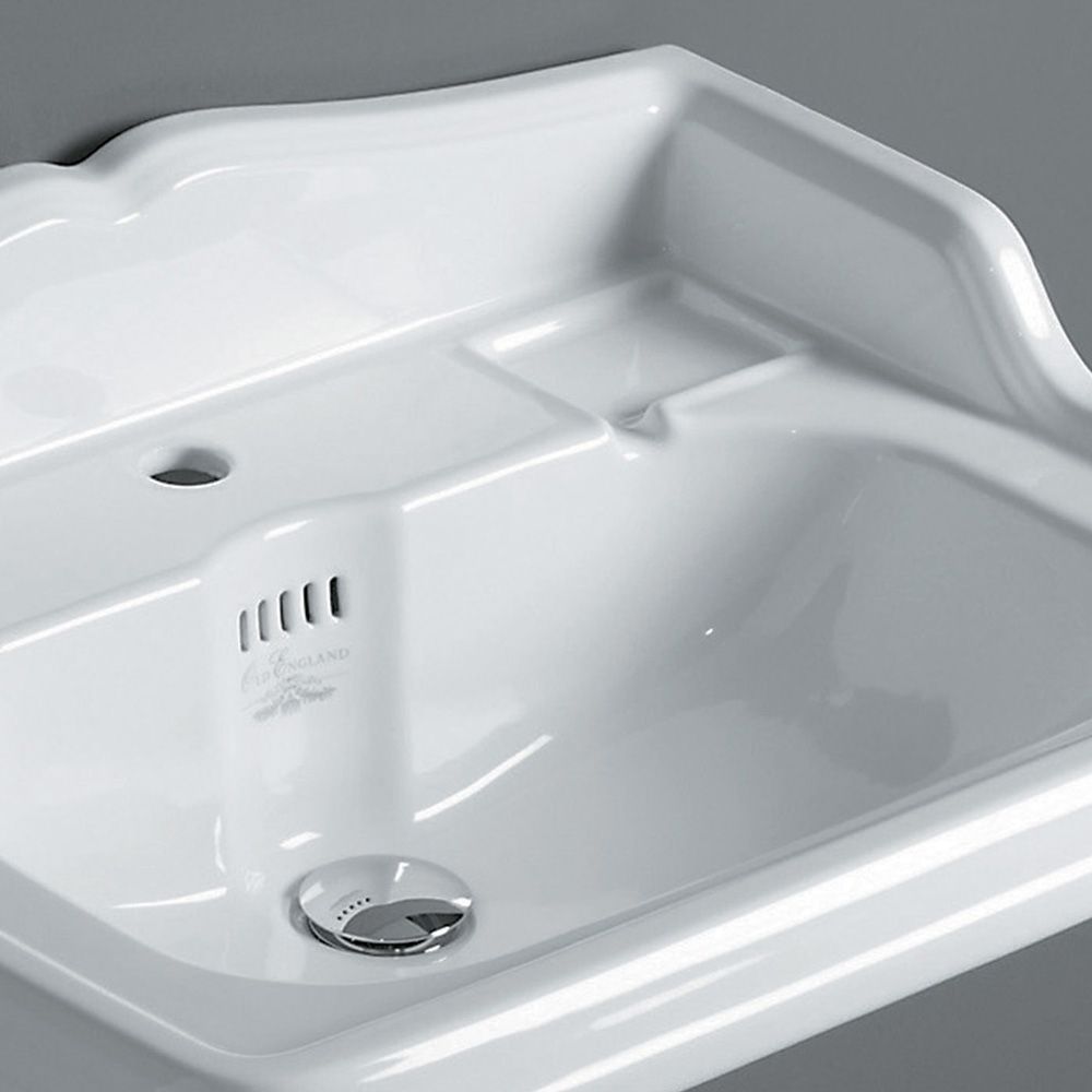 Easy Bathrooms Alaric Traditional Basin & Full Pedestal | Pedestal Sink